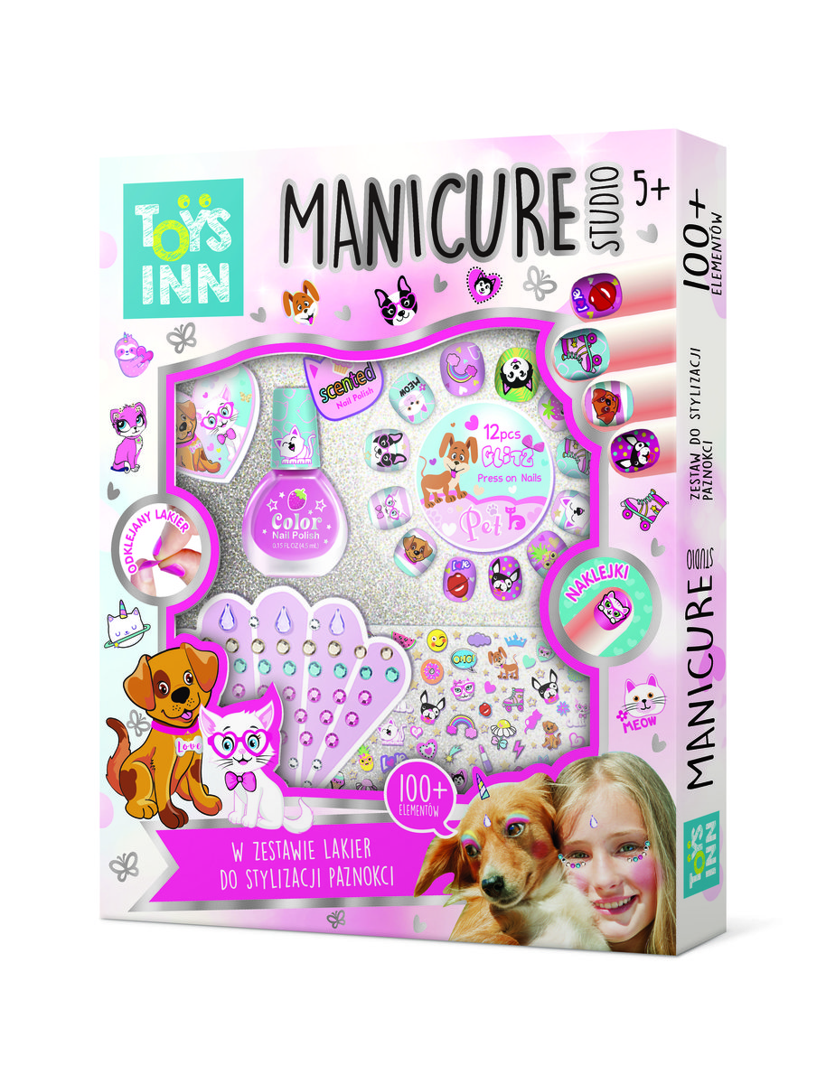 Toys Inn, Manicure Studio, Zestaw kreatywny do stylizacji paznokci dla ...