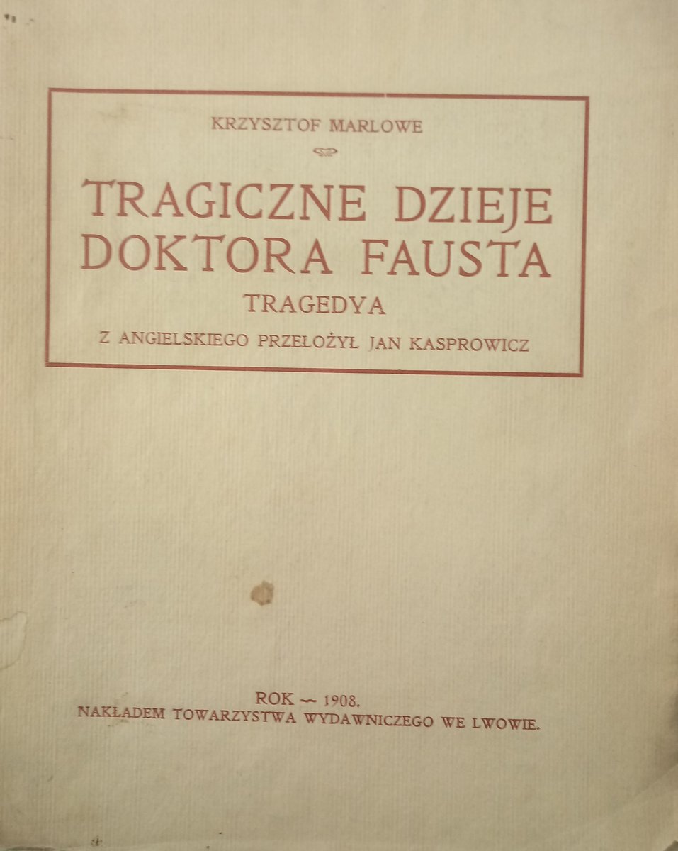 Tragiczne dzieje doktora Fausta 1908 r. - W opisie | Książka w Empik