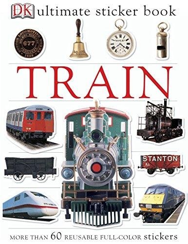 Train Ultimate Sticker Book - Opracowanie zbiorowe | Książka w Empik