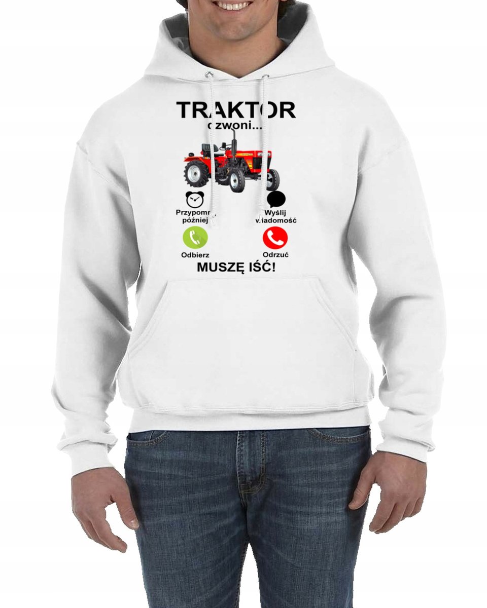 Traktor Dzwoni Muszę Iść Bluza Dla Rolnika M 3104 - Inna marka | Moda Sklep EMPIK.COM