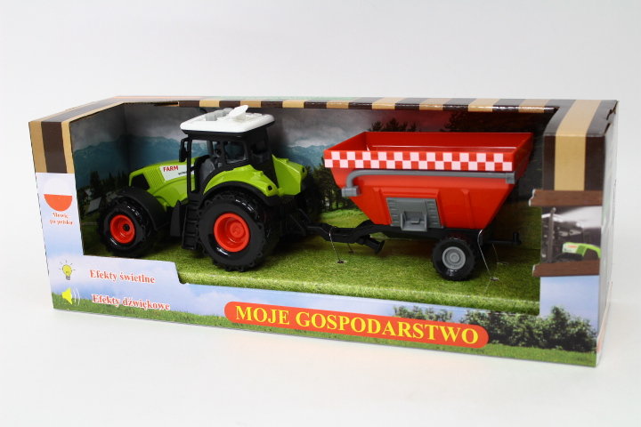 Traktor+przyczepa polski mod.dżw.Q5950 59505 - Inna marka | Sklep EMPIK.COM