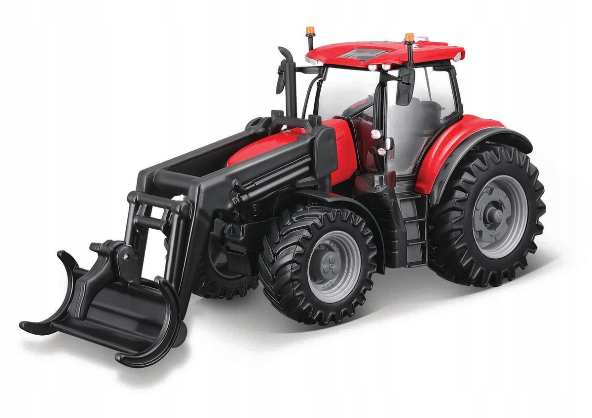TRAKTOR Z CHWYTAKIEM Case IH OPTUM 300 CVX MASZYNA ROLNICZA BBURAGO - Bburago | Sklep EMPIK.COM