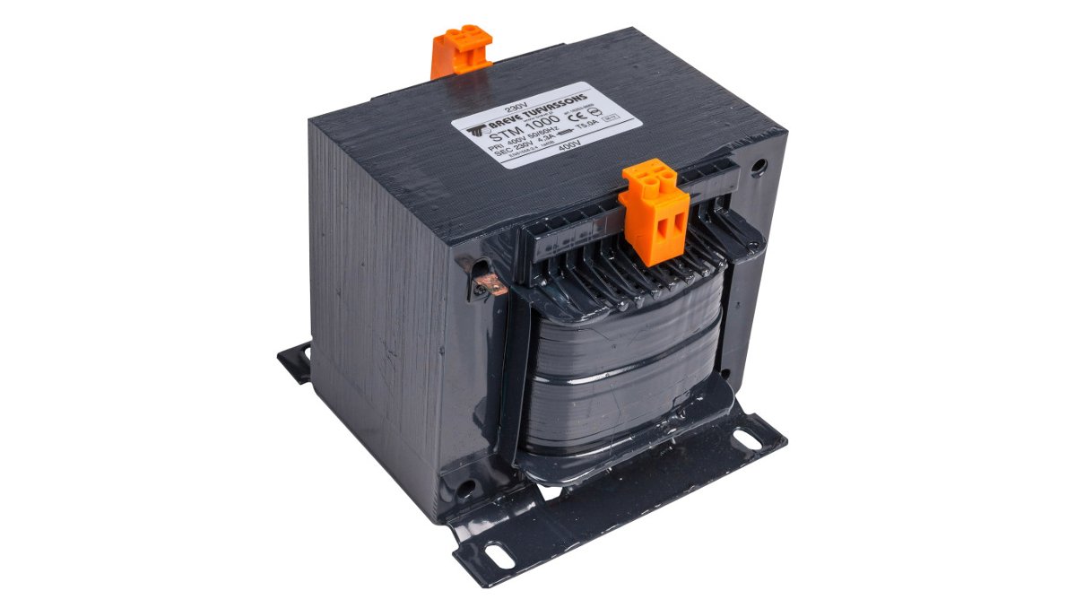 Transformator 1-fazowy STM 1000VA 400/230V 16253-9989 - BREVE | Sklep ...