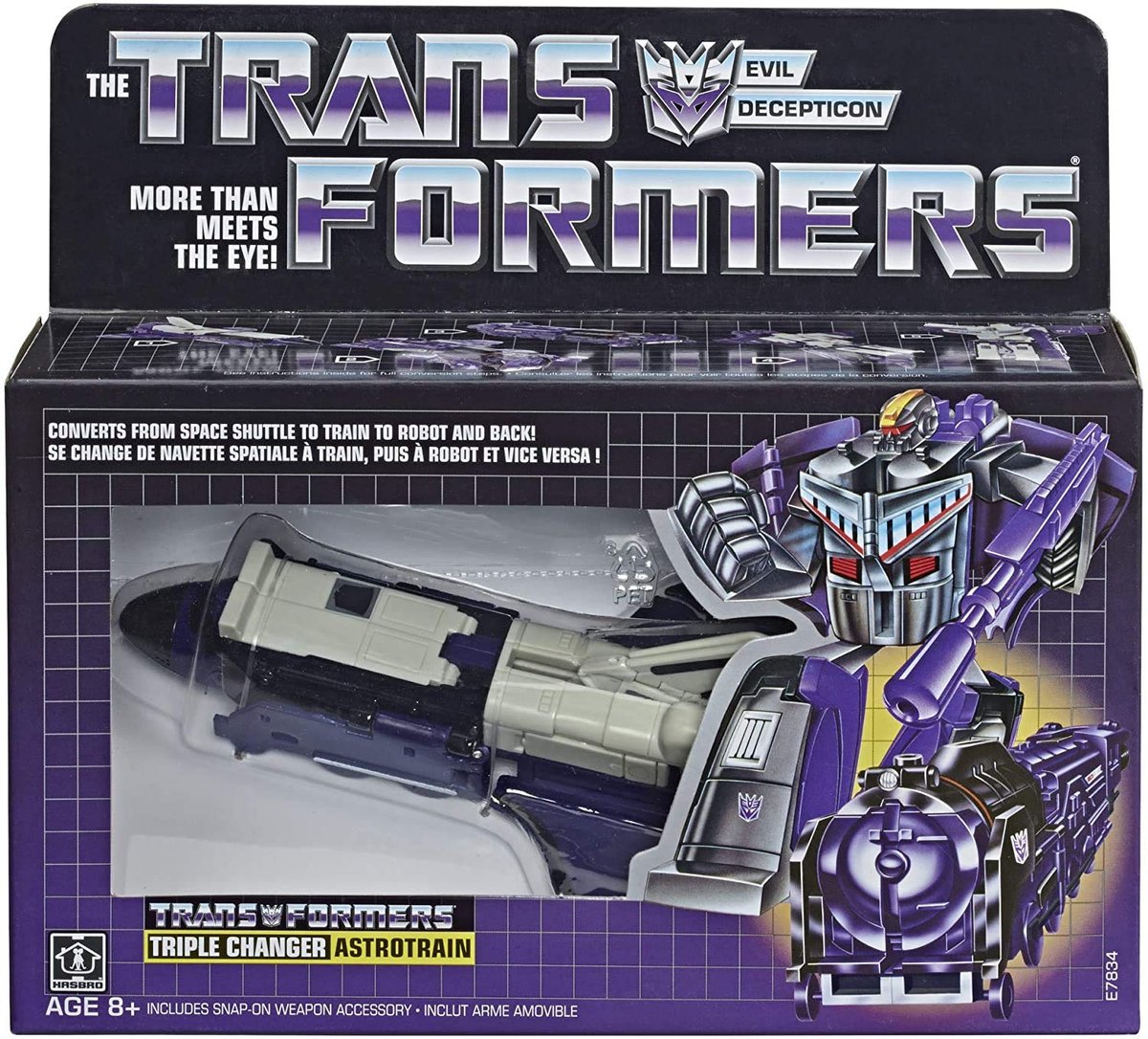 Transformers Astrotrain G1 Reissue Triple Changer - Hasbro | Sklep ...