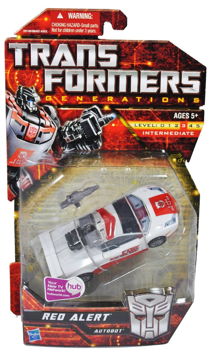 Transformers Generations: Autobot Red Alert Deluxe Class Action Figure ...