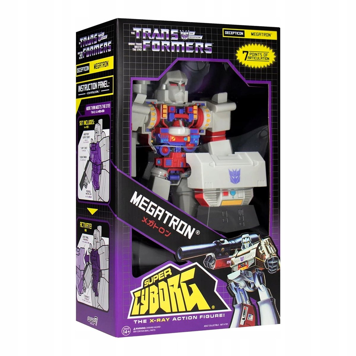 Transformers Megatron (G1) Super Cyborg Figurka winylowa - Inna marka ...