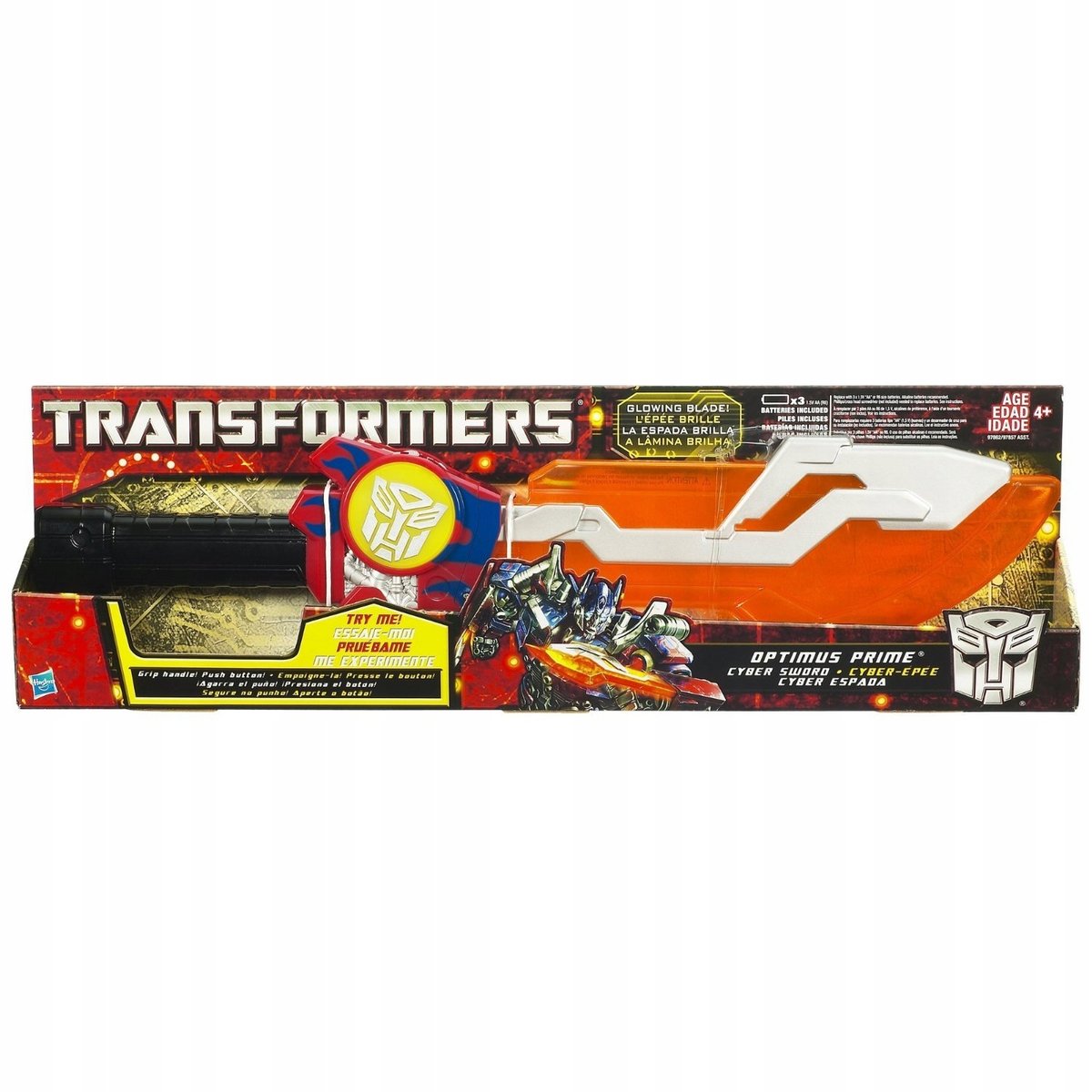 Transformers Optimus Prime Cyber Miecz - Hasbro | Sklep EMPIK.COM