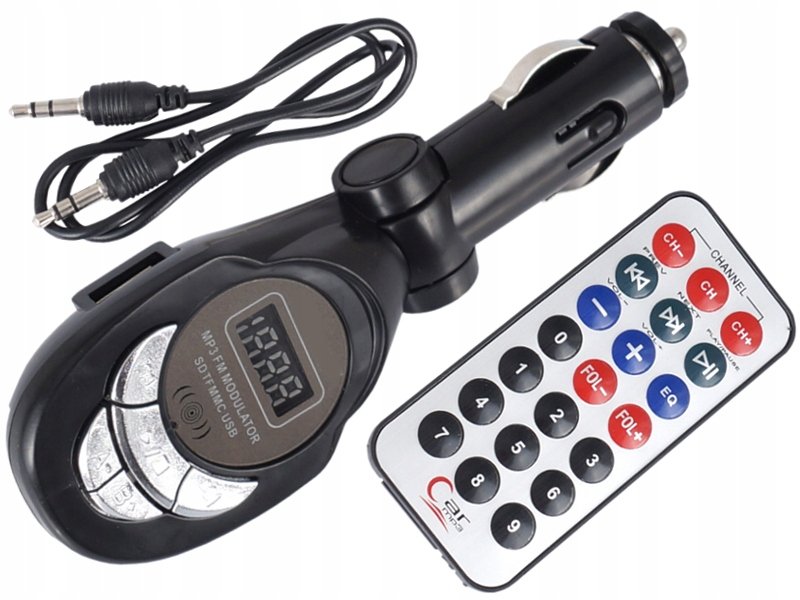 TRANSMITER FM MP3 WMA USB KART KARTY SD MMC PILOT - DBautomotive ...