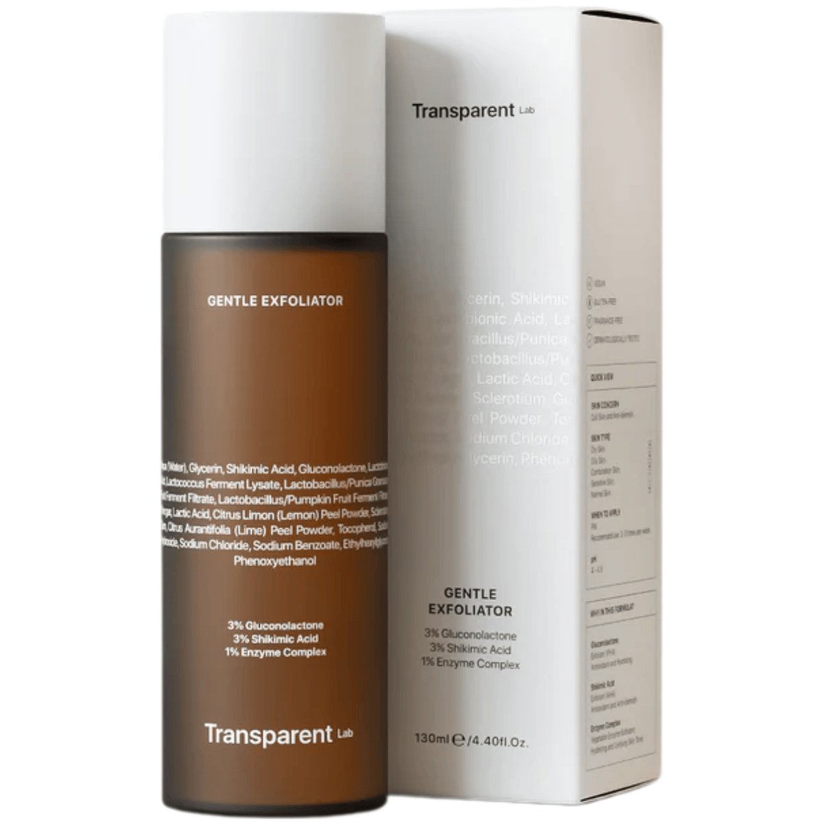 Transparent Lab Gentle Exfoliator 130 ml tonik delikatnie złuszczający ...
