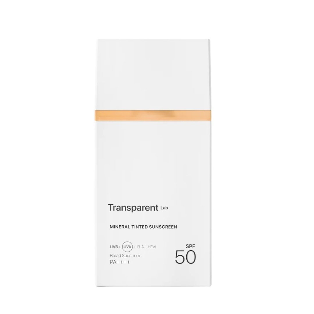 Transparent Lab Mineral Tinted Sunscreen Medium - Lekki Mineralny Krem ...