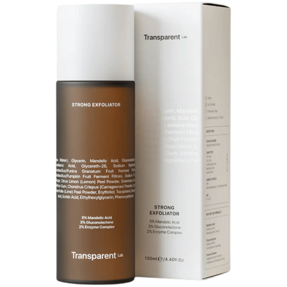 Transparent Lab Strong Exfoliator Tonik Silnie Złuszczający 130Ml ...