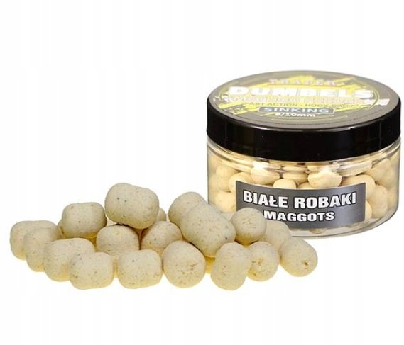Traper Dumbels Sinking 8-10mm 50g Białe robaki - Traper | Sport Sklep ...