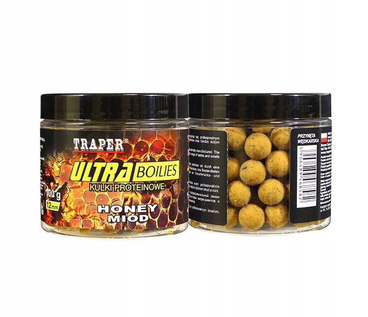 Traper kulki Ultra 12mm 100g Miód - Inna marka | Sport Sklep EMPIK.COM