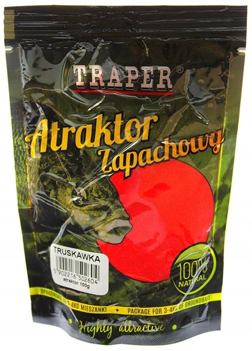 Traper Truskawka 100g Atraktor - Traper | Sport Sklep EMPIK.COM