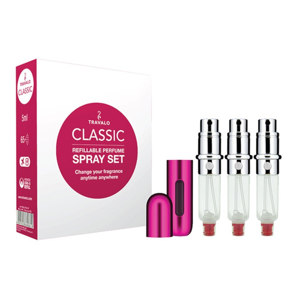 Travalo Classic HD Atomizer 3 x 5 ml - Pink | Sklep EMPIK.COM