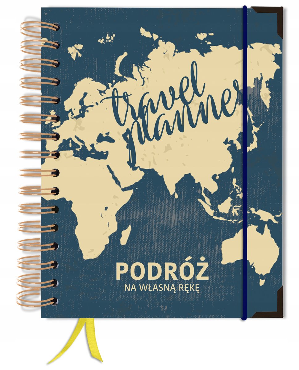 Travelbook dziennik podróżnika TaDa Planner A5+ pamiętnik notes podróży ...
