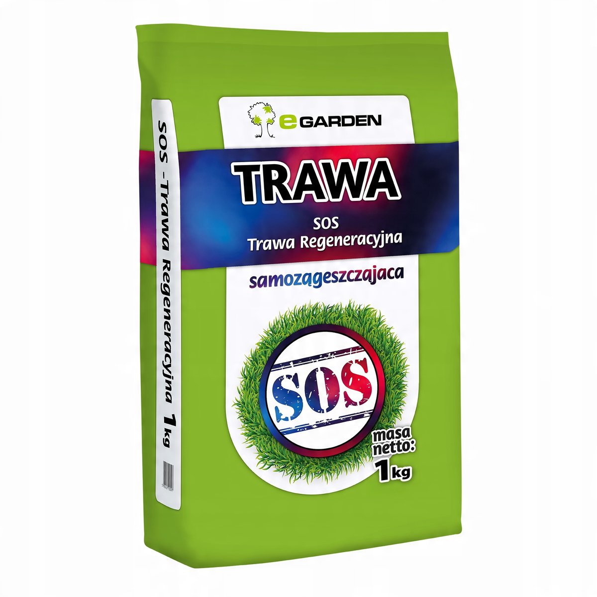 Trawa 1kg Nasiona Trawy SOS Regeneracyjna na Dosiewkę 40m2 Egarden ...