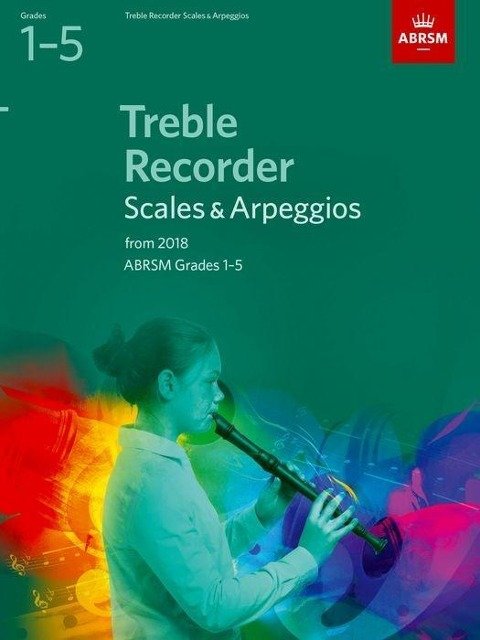 Treble Recorder Scales & Arpeggios, ABRSM Grades 1-5: from 2018 ...