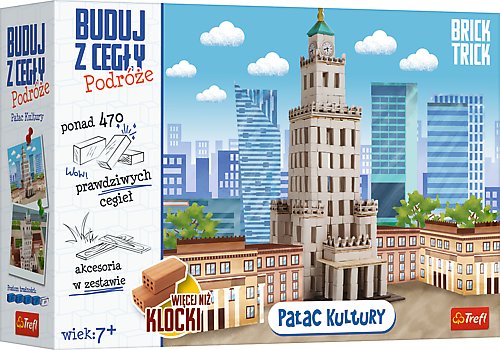 Trefl, Brick Trick klocki konstrukcyjne Pałac Kultury - Brick Trick ...