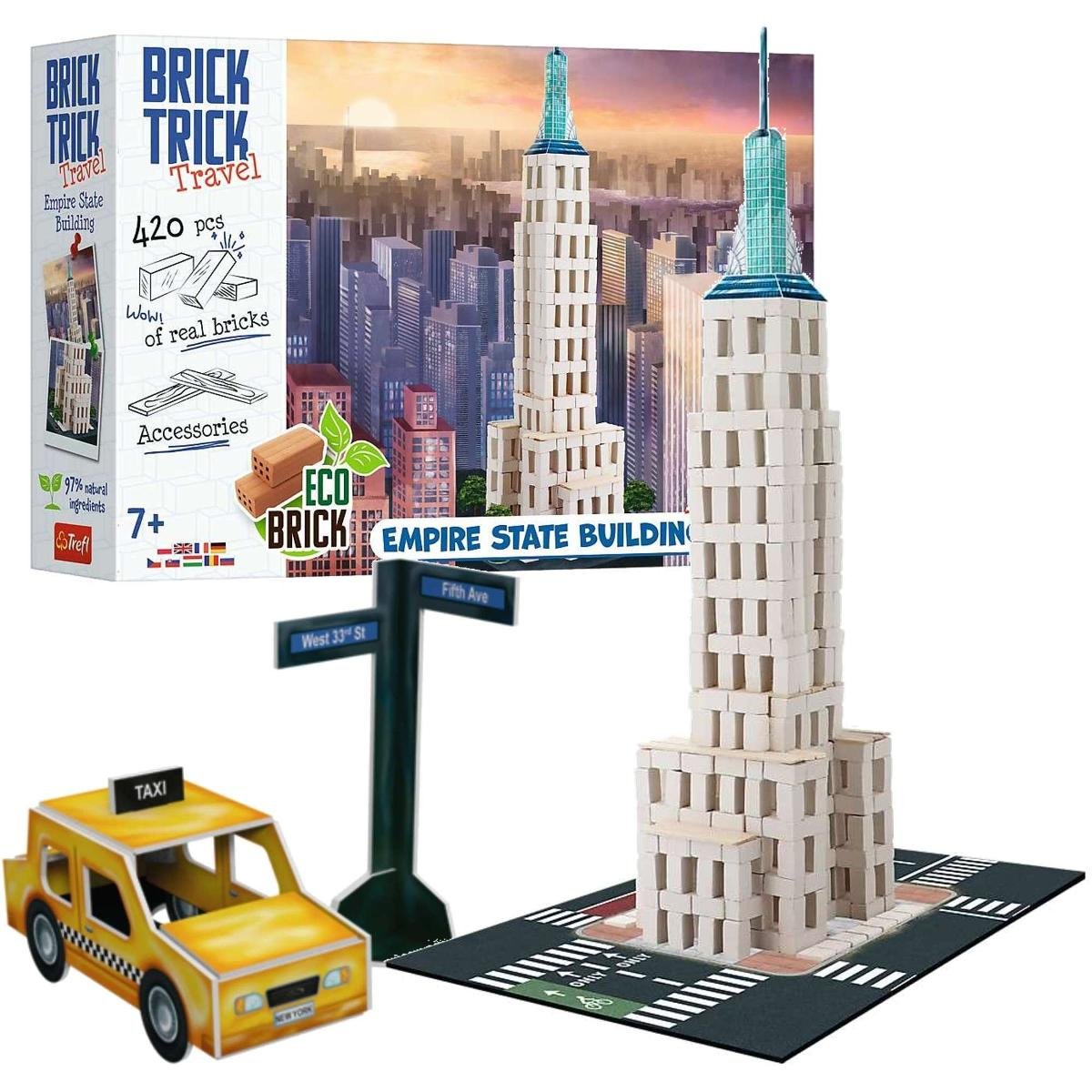 Trefl, Brick Trick Travel, Empire State Building, 61785 - Brick Trick ...