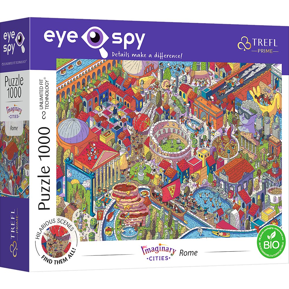 Trefl, puzzle, UFT Eye-Spy Rome Italy, 1000 el. - Trefl | Sklep EMPIK.COM