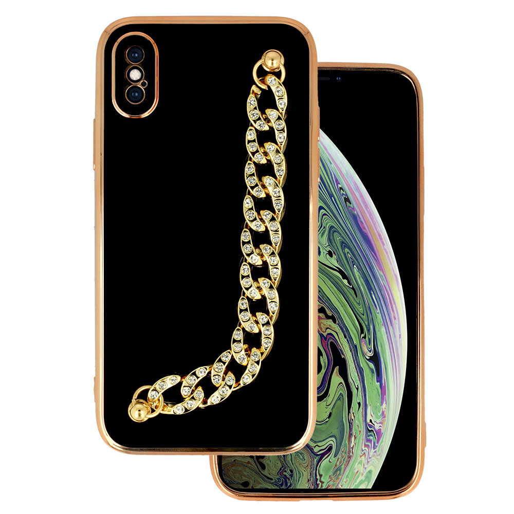Trend Case do Iphone X/XS wzór 4 czarny - Inna marka | Sklep EMPIK.COM