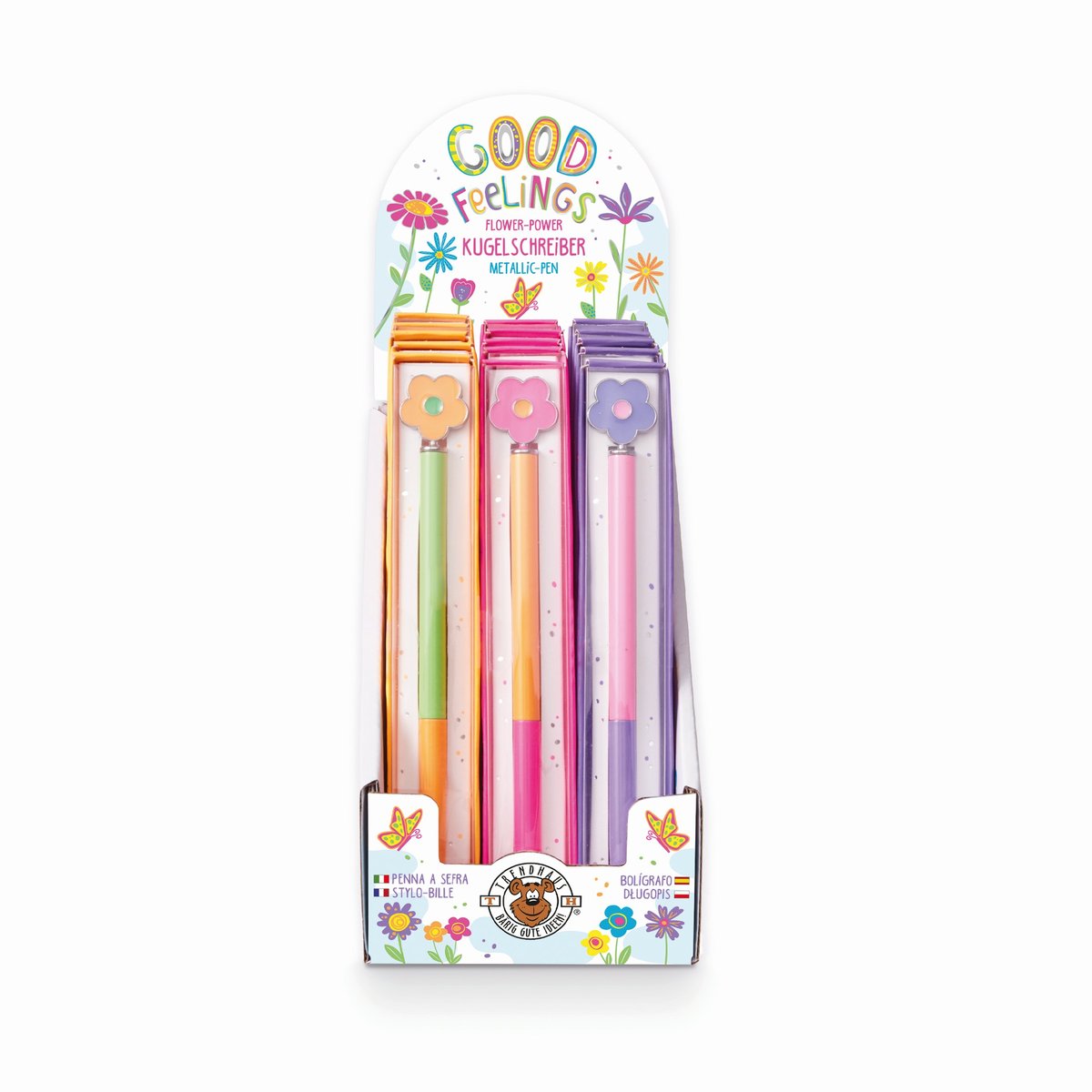 TRENDHAUS, Długopis Metalowy Kwiatek 1Szt.Mix - TRENDHAUS | Sklep EMPIK.COM