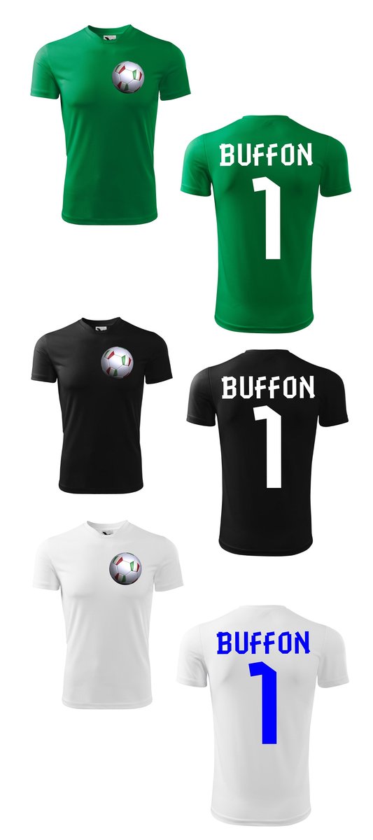 Treningowa Koszulka ITALY Gianluigi BUFFON 1 jr - Inna marka | Sport ...