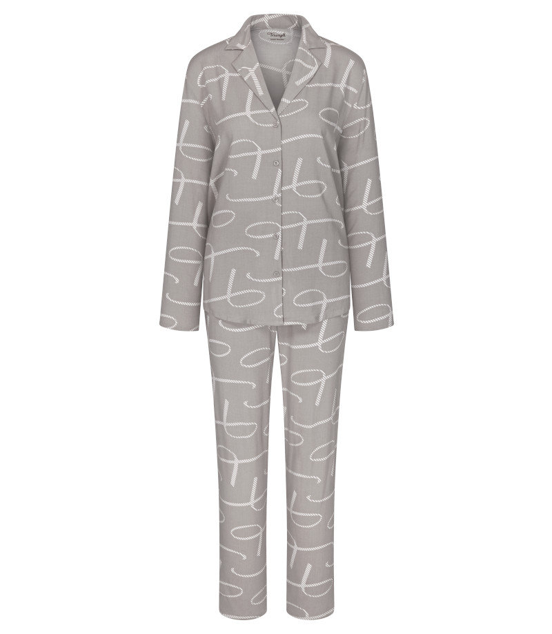 Triumph pidżama damska rozpinana z długim rękawem Boyfriend Fit PW 02 ...