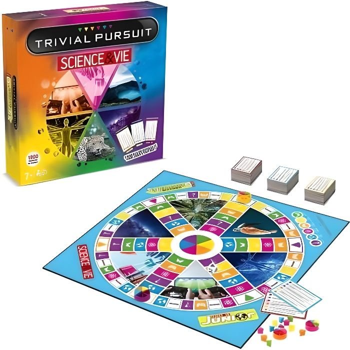 TRIVIAL PURSUIT SCIENCE & LIFE - Gra planszowa - ZWYCIĘSKIE RUCHY ...