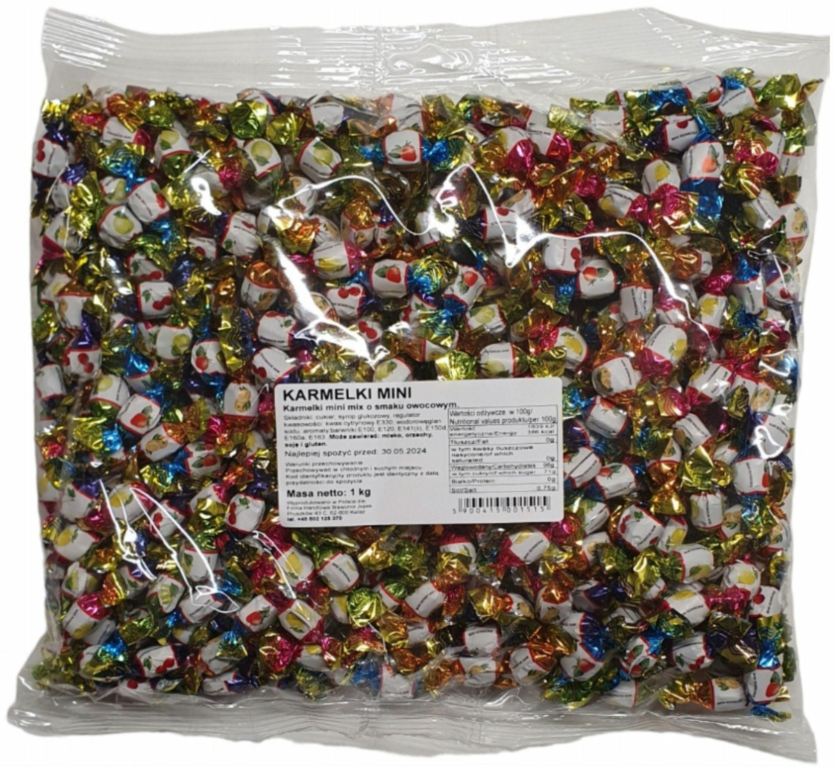TROJANKA CUKIERKI KARMELKI MINI MIX 1KG - Inna marka | Sklep EMPIK.COM
