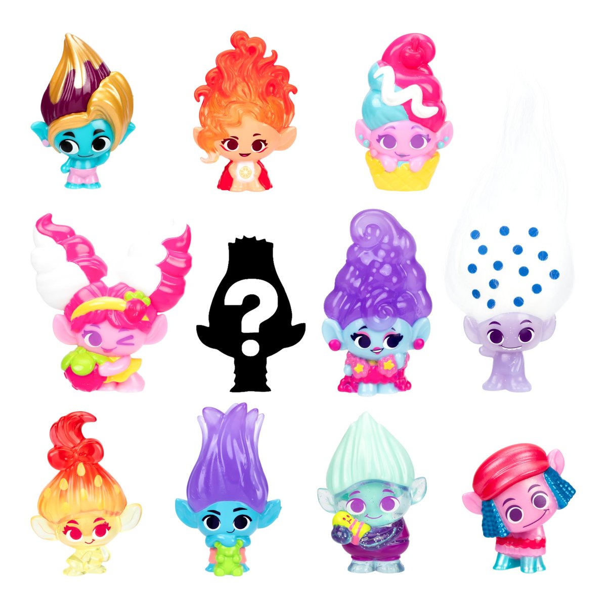 Trolle DreamWorks Fun Fair Surprise Mineez - 1,5-calowe figurki ...