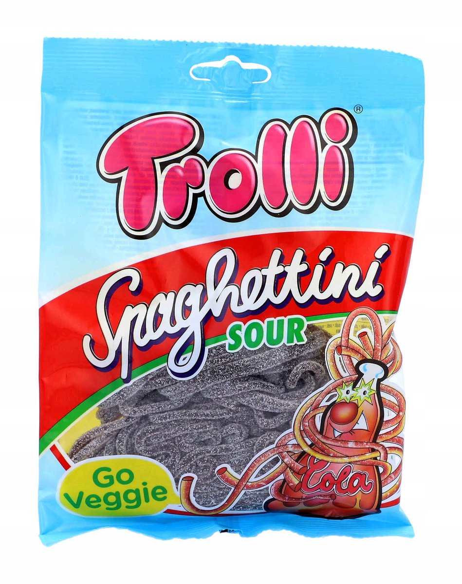 Trolli, żelki Spaghettini, kwaśna cola, 100g - Trolli | Sklep EMPIK.COM
