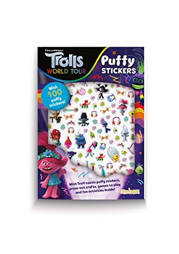 Trolls 2 Puffy Sticker Book - Opracowanie zbiorowe | Książka w Empik