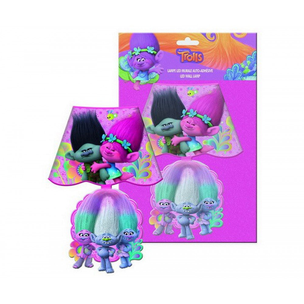 Trolls LED Kinkiet Typ 1 18cm - DREAMWORKS TROLLS | Sklep EMPIK.COM