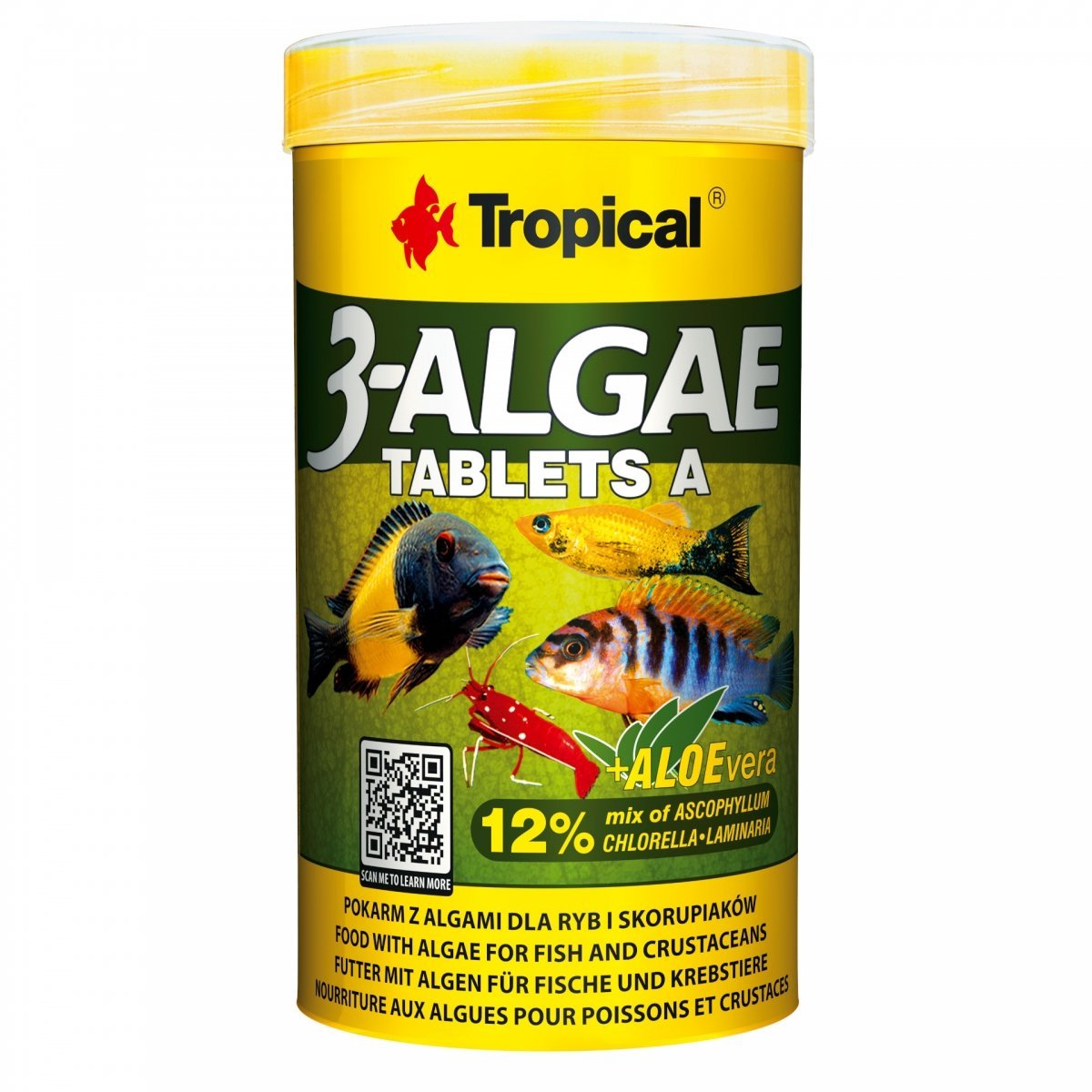 TROPICAL 3-ALGAE TABLETS A 250ML/150G - Tropical | Sklep EMPIK.COM