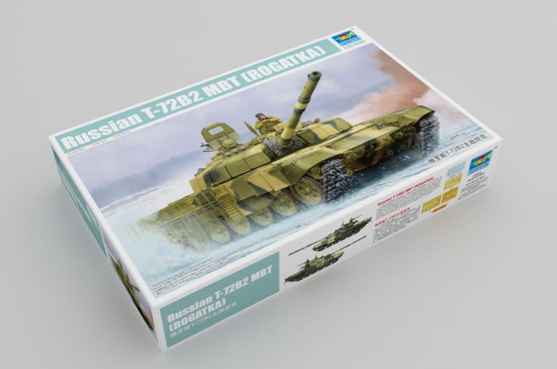 TRUMPETER 09507 1:35 Model czołgu T-72B2 MBT Rogatka - TRUMPETER ...