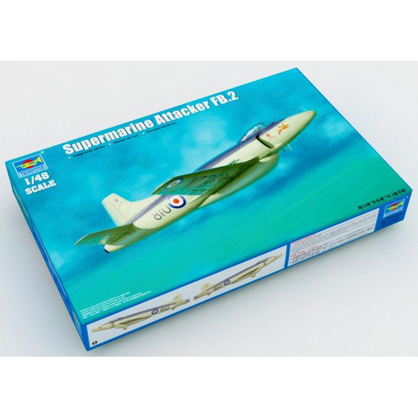 Trumpeter, model do sklejania Supermarine Attacker FB.2 - TRUMPETER ...