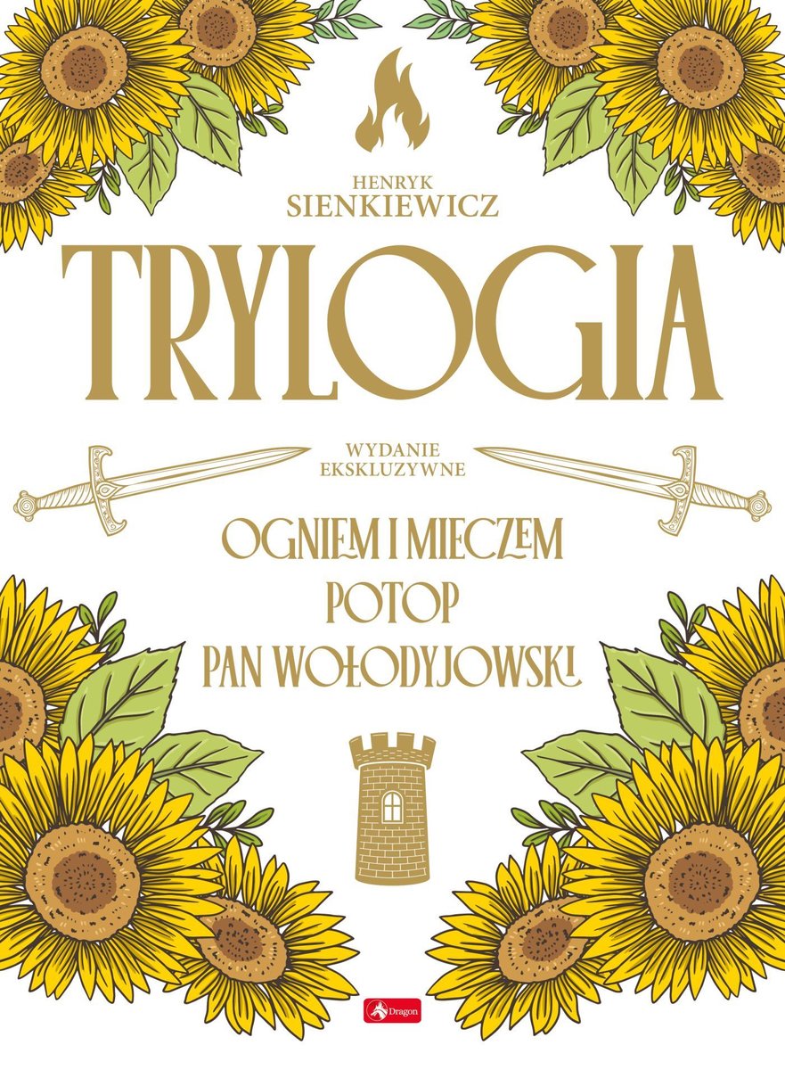 Trylogia. Wydanie ekskluzywne (kolorowe brzegi) - Sienkiewicz Henryk ...