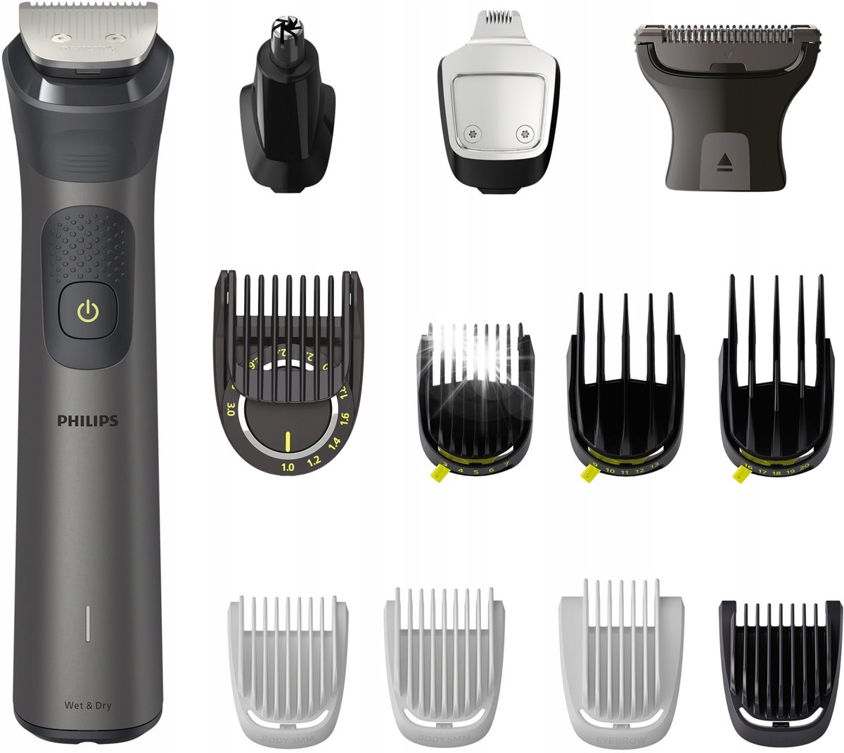 Trymer PHILIPS Multigroom MG7925/15 maszynka do WŁOSÓW BRODY CIAŁA 13w1 ...