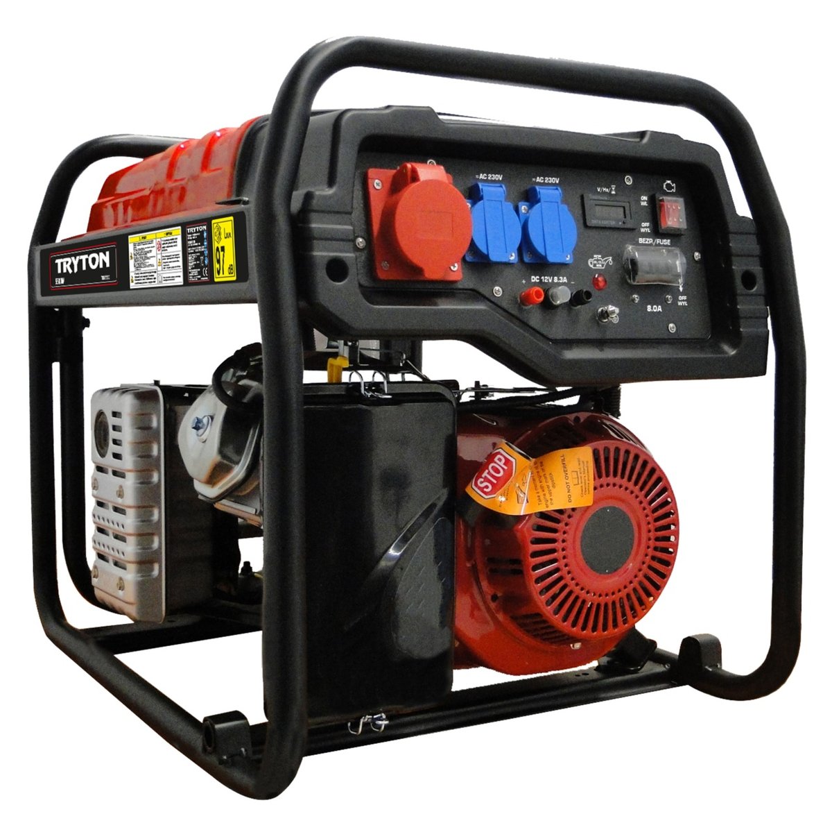 TRYTON, Agregat Prądotwórczy 5Kw (Max 5,5Kw), Avr, 1X400V,2X230V ...