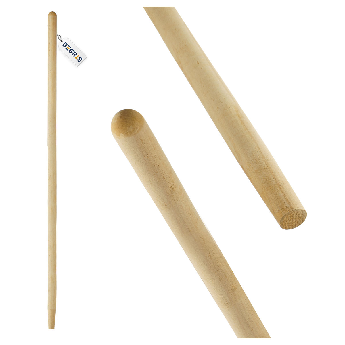 TRZON DO GRABI DREWNIANY 130CM KIJ DO SZCZOTKI STYL ULICÓWKA TRZONEK ...