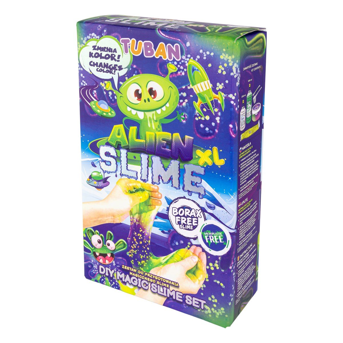 Tuban, Zestaw Diy Alien Xl Slime, magiczny slime obcy - TUBAN | Sklep ...