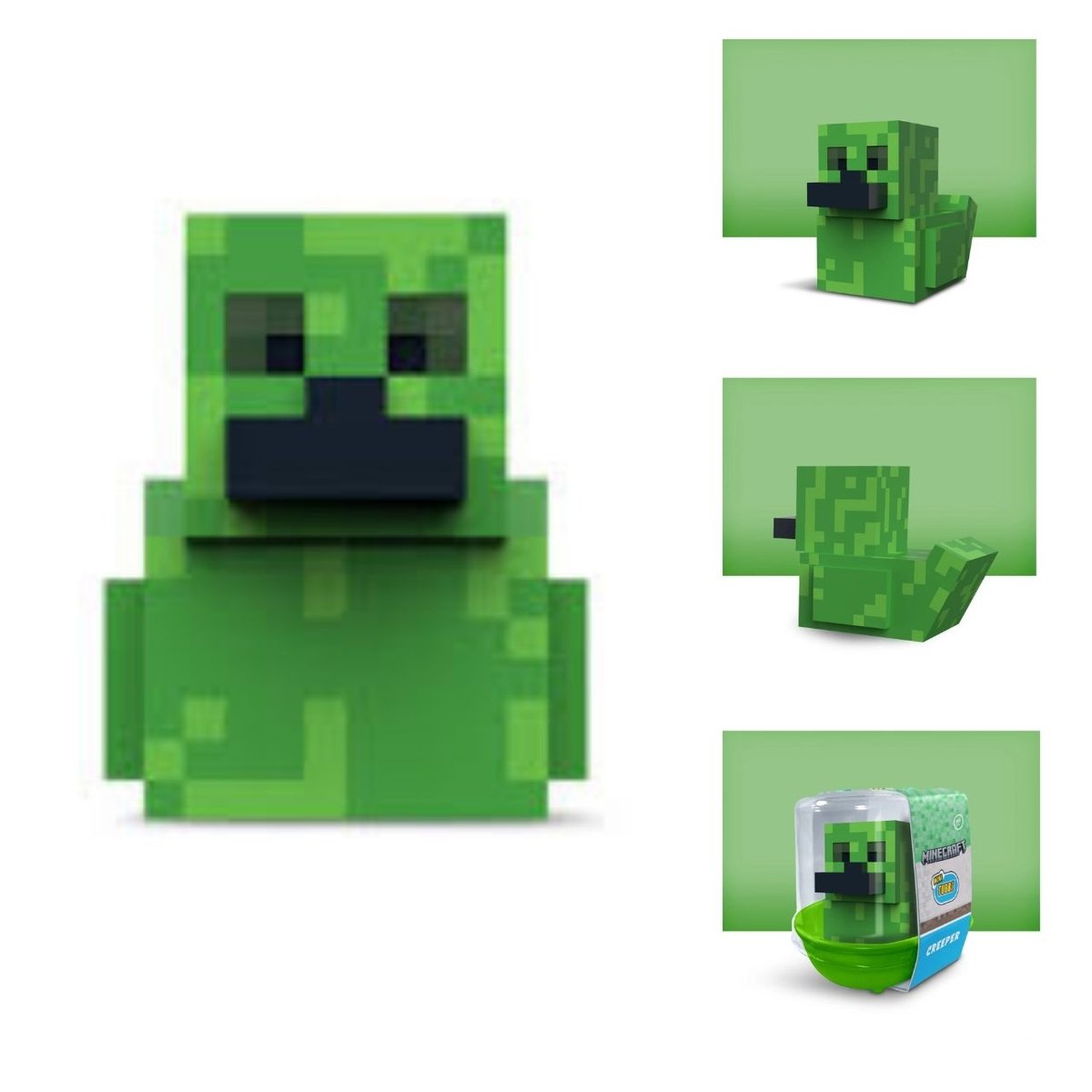 TUBBZ HASBRO DUCK Oficjalna Figurka Kaczka Minecraft - Creeper - Inna ...