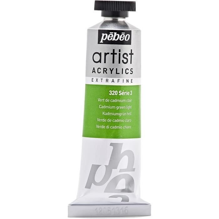 Tubka 37 ml Farba Artystyczna Akrylowe Extra fin Zielenony Kadmowy ...