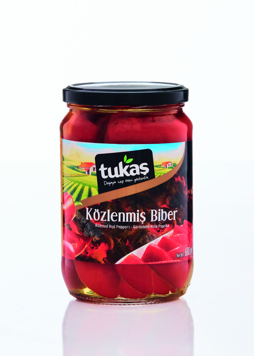 Tukas turecka pieczona czerwona papryka w słoiku 680g - Inna marka ...