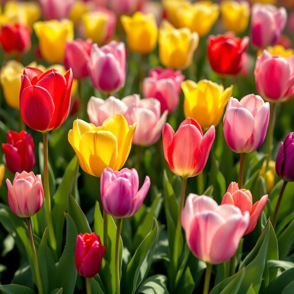 TULIPANY XXL Mix Cebulek TULIPANÓW 100 szt TULIPAN cebule MIESZANKA ...