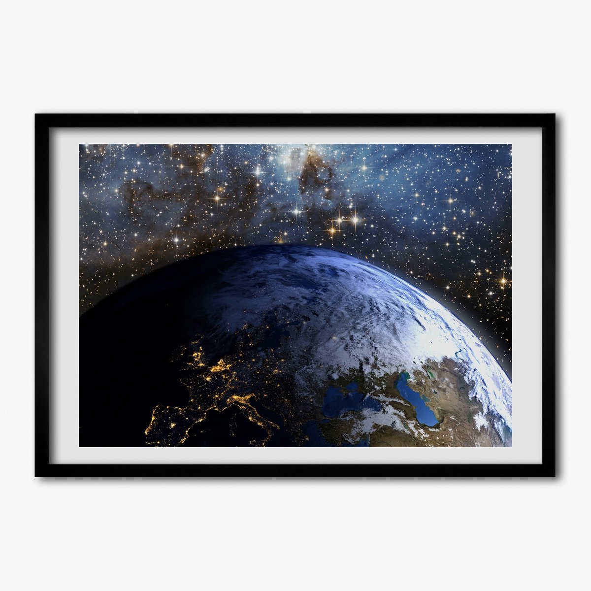 Tulup, Ścienny foto obraz z ramą Planeta Ziemia, 70x50 cm - Tulup ...