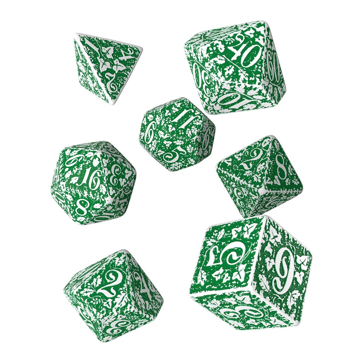 Tundra Zestaw 7 Kości Kostek 3D RPG, gra planszowa, Q-WORKSHOP - Q ...