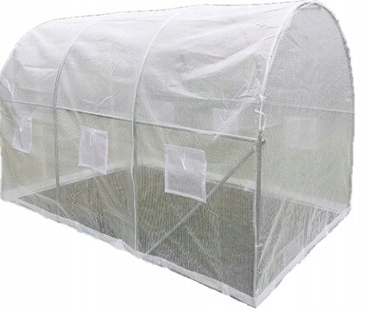 TUNEL FOLIOWY OGRODOWY SZKLARNIA 300x200 3x2 BIAŁY STELAŻ + FOLIA FOLIAK - Inna marka | Sklep ...
